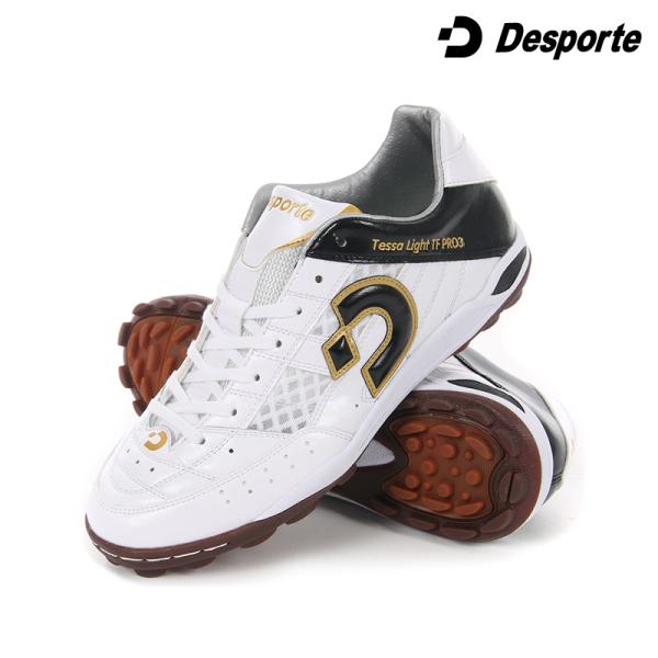 Desporteの テッサライト TF PRO 3 !!デスポルチのフットサルに特化したターフシューズです。屋外・人工芝などに適したスタッドソール。濡れた芝でもグリップが効いて動きやすいです。プロフェッショナルシリーズのTOP選手仕様のモデ...