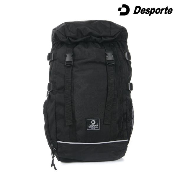 Desporteのバッグパック大！　 デスポルチの機能性抜群なバッグパックです。35リットル入ります。靴をほかの物から分離するためのサイドから入れる靴用のポケット、ボトル用のサイドポケットが付いています。フロント部分の大きなジッパーを使用す...