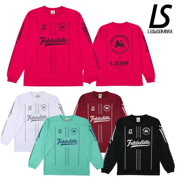 LUZ e SOMBRAの ストライプフッチボリスタ L/S プラシャツ !!  ルースイソンブラの長袖プラクティスシャツです。 ストライプとザイオンが合わさったデザイン。両袖にはLUZ e SOMBRAロゴとFUTEBOLISTA ロゴが...