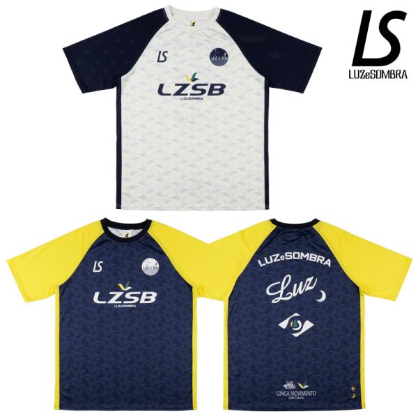 LUZeSOMBRAの BFプラシャツ！ルースイソンブラのプラクティスシャツです。袖と脇がメッシュ仕様になり、総柄が透かしで入っているプラシャツ。ボディのデザインは昇華プリントです。BF =【 BEIJA FLOR 】BRASILを代表する...