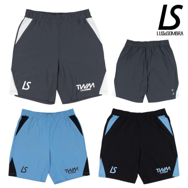 LUZ e SOMBRA の TWM ドライ ハーフパンツ！ルースイソンブラのプラクティスパンツです。TWMでは新しいシルエットを採用したハーフパンツ。裾口を若干絞ることによってスッキリとした印象に仕上げました。半袖、長袖と合わせてもバラン...