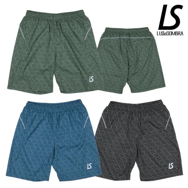 LUZ e SOMBRA の ジオメピステショートパンツ！ルースイソンブラのピステハーフパンツです。STANDARD PISTE SHORT PANTSと同スペック。LUZ e SOMBRAで作られているジオメトリック（幾何学模様）が目を惹...