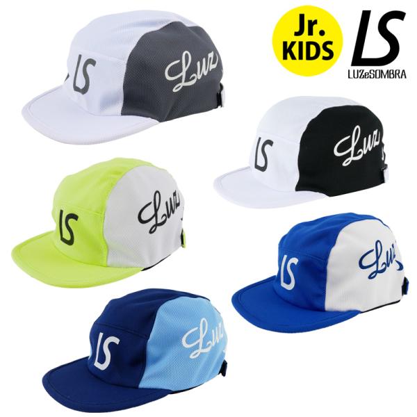 LUZeSOMBRAの JR プレイフルキャップ！ ルースイソンブラのジュニアサイズの帽子です。夏の強い陽射しから身を守るためのマストアイテム。濡らして被ることでよりその効果を発揮します。マジックテープでサイズ調整ができます。ロゴとザイオン...