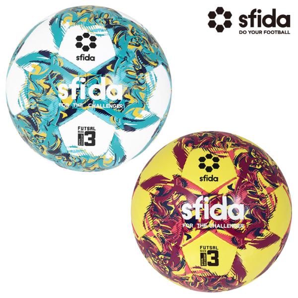 sfida の インフィニートリンバ JR!! スフィーダのフットサル3号球です。JFA検定球です。耐久性、真球性、蹴り心地、全てにおいてバランスの取れた手縫いボール。・JFA検定球・フットサル 3号・仕様：手縫い・品質：合成皮革「RIMB...