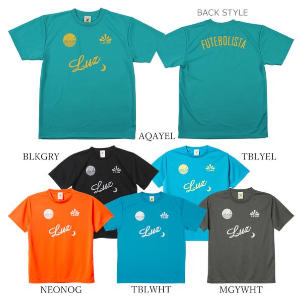 人気定番プラクティスシャツ。LUZといえば！な普遍のプラクティスシャツ。ポリエステルでサラッとした着心地、お手頃価格でカッコいいデザイン。Fitting[着用例]身長162cm/70kg　Lサイズ着用身長164cm/女性　Sサイズ着用身長1...