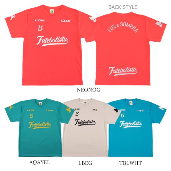 人気のプラクティスシャツ。胸のロゴ、両袖のFUTEBOL ZIONロゴ、背面のロゴ、全てのロゴかっこよく配置されたプラクティスシャツ。キーワードは「渋カワイイ」です。Size[着丈/身幅/袖丈(cm)]S [62/47/19]M [65/5...