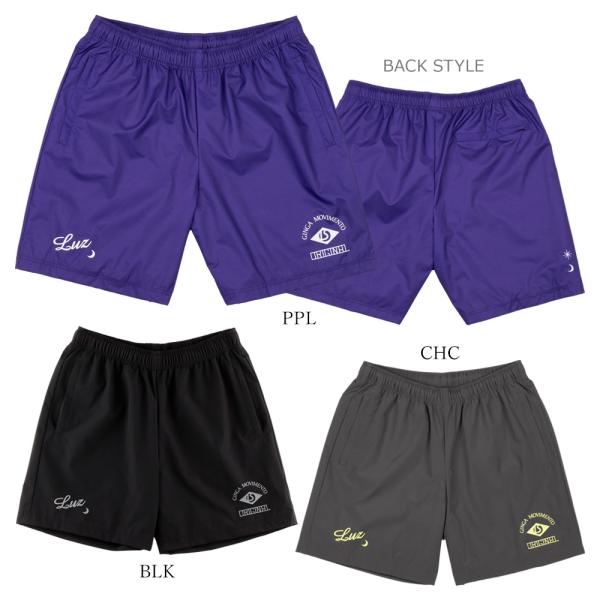 ストレッチタフタ待望のショーツ。防風性の高いストレッチタフタ生地を使ったバギーシルエットのショーツになります。同素材のアイテムと合わせるも良し、異素材アイテムと合わせるも良し。Size[総丈/股下/ウエスト(cm)]S [44/17/70]...