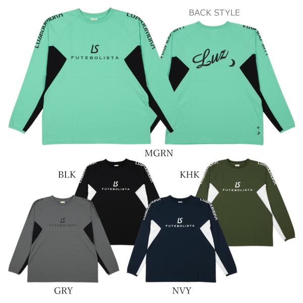 伸縮性が高く速乾性も備えたLUZオリジナルのDRY素材を使用しています。LUZ定番ロゴをのせ、スポーティーなデザインに。少し身幅にはゆとりをもたせ、リラックス感のあるサイズになっています。Size[身丈/身幅/裄丈(cm)]S [70/56...