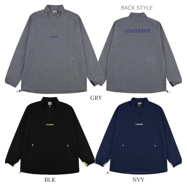 LUZオリジナル 『 LIGHT PISTE 』素材を使用。ストレッチ性もあり、ストレスなくプレーできます。DRYシリーズの合わせに活躍してくれるアイテム。Size[身丈/身幅/裄丈(cm)]S [72/58/86]M [74/60/88]...
