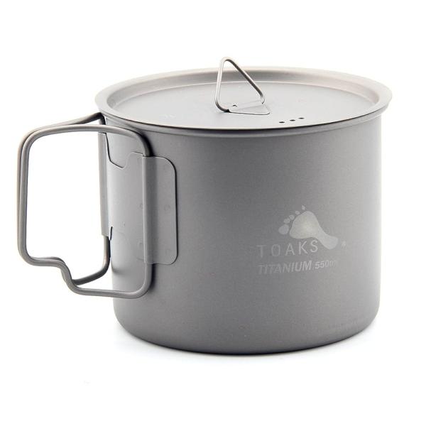 「商品情報」TOAKS Titanium 550ml Pot「主な仕様」