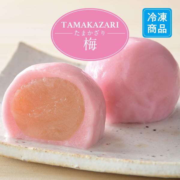 たまかざり単品「うめあん」です。紀州・和歌山県産の南高梅の果肉にしそ梅酢を合わせ、上品でさわやかな甘酸っぱさの中にかすかな塩味が絶妙です。そんな紀州梅あんを“もっちもち”でコシのある食感とツルンとした喉ごしの生麩で包んだ自慢の麩まんじゅうで...
