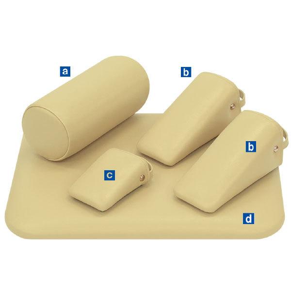 TB-1076-02ブロックロール1個・TB-1076-03三角ブロック（大）2個、TB-1076-04三角ブロック（小）1個・TB-1076-05ブロックボード1個のセットです。三角ブロックは裏面に滑り止めゴムシートを取り付けております。...