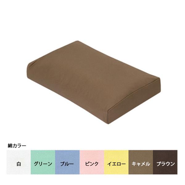 しっかり感と抜群の通気性を実現した放熱性の高い洗えるマクラ。幅46cm、奥行24cm、高さ9cmキーワード:クールピロー 治療用 施術用 マッサージ用 補助 クッション マクラ 枕 マッサージベッド枕