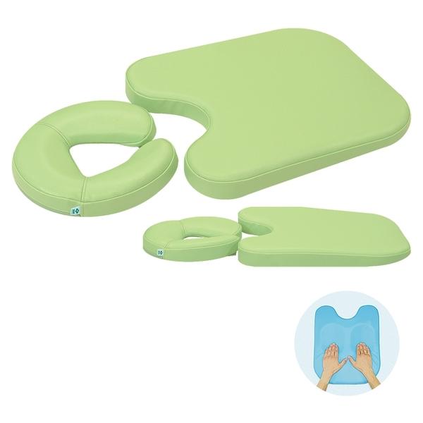 こだわりの厚みを実現したニューフェイス＆薄型ケアーバスト(エアホール有り)のセット。ニューフェイス：幅29×奥行29×高さ4cm。薄型ケアーバスト：幅42×奥行50×高さ3/5cm。薄型ケアーバスト：幅42×奥行50×高さ3/5cmキーワー...