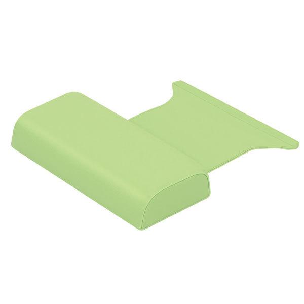 背部をリクライニング調節してもズレ落ちない専用かどまる系マクラ。キーワード:背上用かどまるマクラ 治療用 施術用 マッサージ用 補助 クッション マクラ 枕 マッサージベッド枕