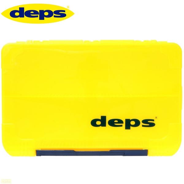 ■サイズ：356×230×82mm■素材：ポリプロピレン(本体)/ABS(止具)■カラー：イエロー(本体)/ネイビー(止具)■仕切り板8枚付マグナムベイトが余裕で収納できる大容量タックルボックス。コマに250やブルシューターは4個づつ（合計...