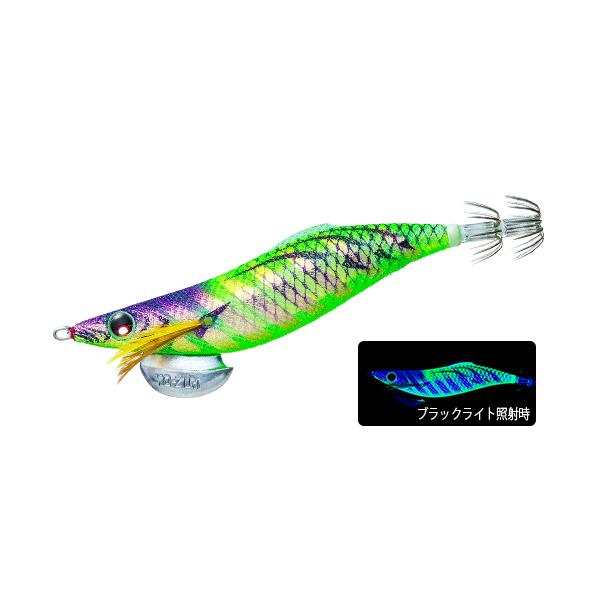 ■サイズ:3.0号■重量:17g■沈下速度:3.7秒/m「飛距離」「ダート」「安定フォール」を、高次元で融合！！！ボディ自体の浮力を上げてバランスをとることで、ウエイトをアップしてもダートのキレがあり、イカを抱かせるための安定フォールが可能...