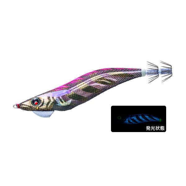 ■重量：15.5g■沈下速度：約3.5 s/m新サイズ3.0号登場!!最大飛距離70mオーバー!（3.0号は60mオーバー）ぶっ飛びエギが未開の地を切り開く!