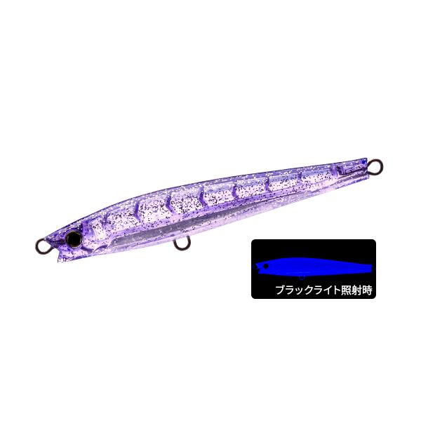 ■タイプ:シンキング■サイズ:110mm■重量:50g■リングサイズ:#5■フックサイズ:#2(2フック)■飛距離:100ｍ Over■レンジ:ALL RANGE125mm/60gでは重すぎる、しかし95mm/40gではアピール不足。スイミ...