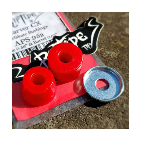 スケートボードブッシュ最大手のリップタイド。全ての体格、低速から高速ライディング、ミニクルーザー/ストリート/サーフスケート/ロングスケートボードなどスケートスタイル&amp;ジャンルを問わず世界中のスケーターを魅了してます。ブッシュは乗り...