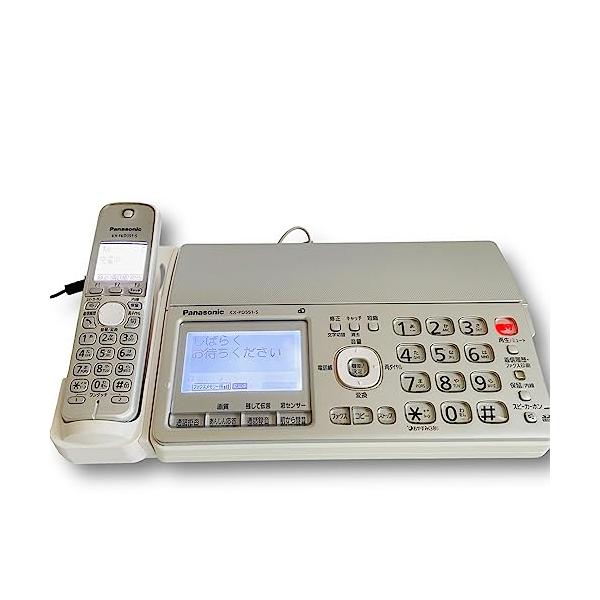 親機も子機も、見やすいホワイトバックライト液晶&amp;ブルーダイヤルライトを搭載着信を光ってお知らせする「光るLEDアンテナ」搭載付属品:受話子機、子機用電池パック、電話機コード、お試し用インクフィルム(約5m)、受話子機用電池カバー、コ...