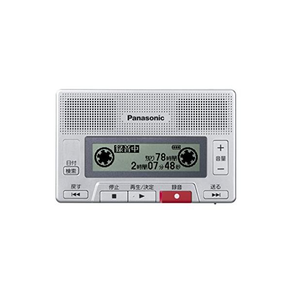 ● オーディオコード(市販品)使用でダビング可能● 録音した日付で検索できる「日付検索機能」搭載● 0.7倍速の「遅聞き機能」、1. 5倍速の「早聞き機能」搭載●操作時の内容や設定した情報がわかりやすい「音声ガイド」搭載内蔵メモリー容量:8...