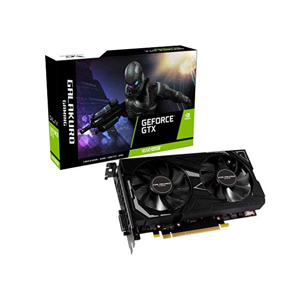 NVIDIA GeForce GTX1650 4GB デュアルファン搭載OCモデル【GPU】NVIDIA製 GEFORCE GT 1030【出力】HDMI *1 / DP *1 / DVI-D【対応】DirectX 12【推奨電源】300W...