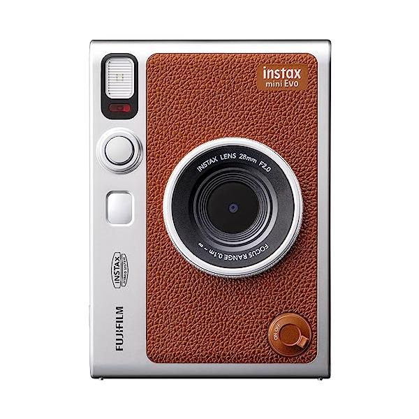 ?instax miniシリーズの新しいハイブリッドインスタントカメラ。カラー:ブラック。?10種類のレンズ効果と10種類のフィルム効果の掛け合わせにより100通りの写真表現を楽しめる。?「プリント画像データ保存機能」を搭載した専用アプリに...