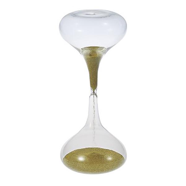 木枠を取り払ったガラス屋ならではのシンプルな砂時計です。美しいガラスの球体を、ひとすじに落ちてゆく時間の砂。継ぎ目も柱もありません。一度は手にしたことがある砂時計。ゆったりとした時が流れ続けます。インテリアのアクセントにぴったりな大き目サイ...