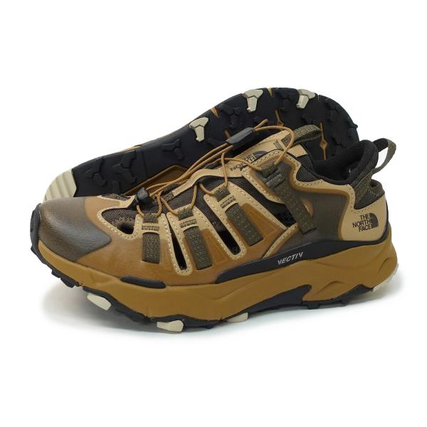 HE NORTH FACE(ザノースフェイス)からサンダル感覚で履けるトレイルシューズ「VECTIV Taraval Breeze」軽量かつ防護性の高いシンセティックレザーとメッシュを組み合わせたスリットのあるアッパーデザイン。ミッドソール...