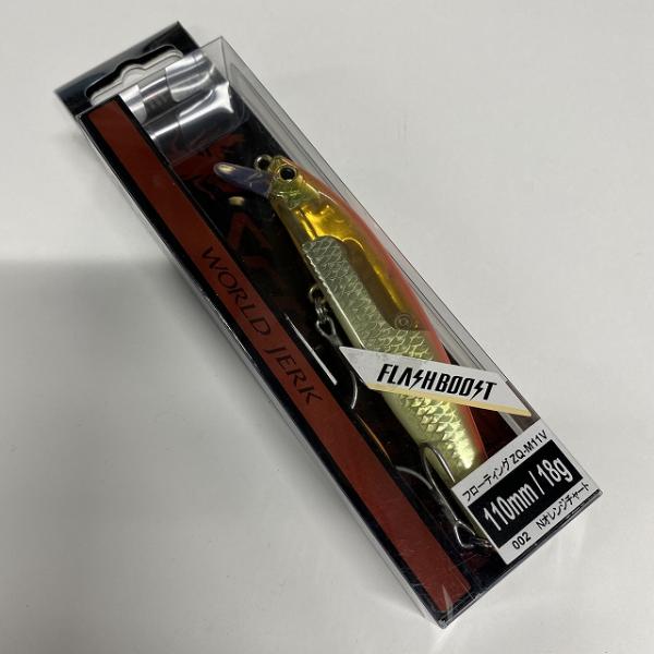 【シマノ ワールドジャーク110FFB ZQ-M11VNオレンジチャート002の説明】【◆ネコポス◆→地域によって配送にお時間がかかる場合があります】【中古品】原則返品不可となります。あらかじめご了承ください。