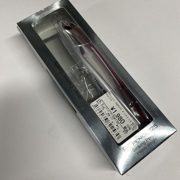 【ZEAK FFペンシル 50gNo010 ピンクメッキUVゼブラの説明】【◆ネコポス◆→地域によって配送にお時間がかかる場合があります】【中古品】原則返品不可となります。あらかじめご了承ください。