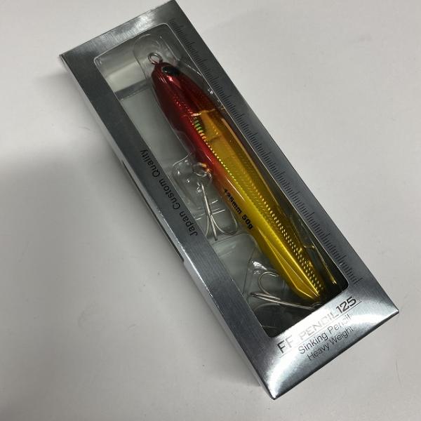 【ZEAK FFペンシル 50gNo007 ゴールドレッドチャートの説明】【◆ネコポス◆→地域によって配送にお時間がかかる場合があります】【中古品】原則返品不可となります。あらかじめご了承ください。
