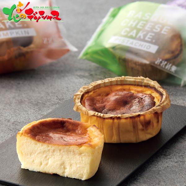 ■スマートフォンでは商品説明に文字数制限があるため、詳しい詳細は必ずパソコン表示で商品説明のご確認をお願い致します！■商品名:みれい菓 バスクチーズケーキセット■商品内容:バスクチーズケーキ (プレーン70g×4、道産かぼちゃ60g×2、シ...