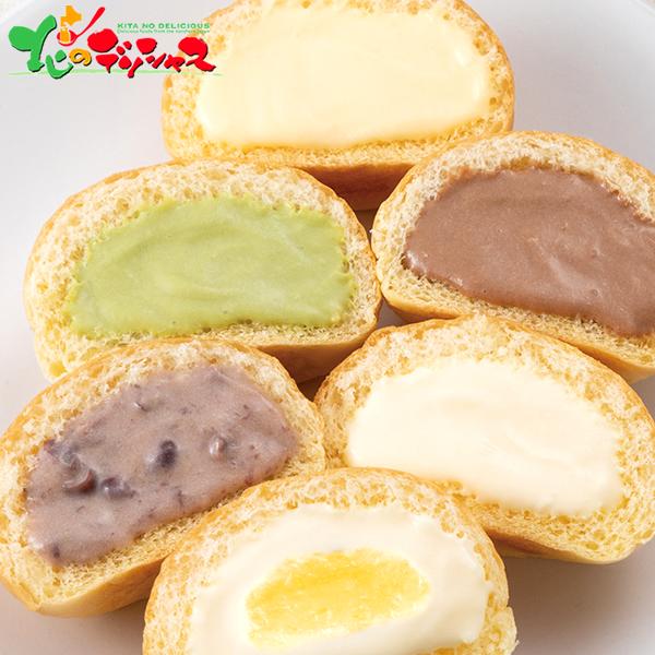 ■スマートフォンでは商品説明に文字数制限があるため、詳しい詳細は必ずパソコン表示で商品説明のご確認をお願い致します！■商品名:八天堂 とろける瀬戸内くりーむパン レモン 6種12個詰合せ■商品内容:くりーむパン(カスタード×2、生クリーム＆...