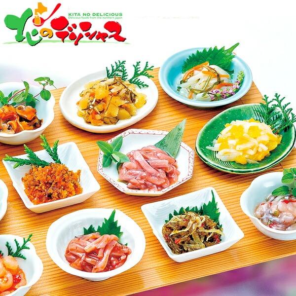 ■スマートフォンでは商品説明に文字数制限があるため、詳しい詳細は必ずパソコン表示で商品説明のご確認をお願い致します！■商品名:布目 箱館十二単(じゅうにひとえ)N■商品内容:いか塩辛・数の子松前・おさしみ松前・いか黄金・たこわさび・つぶジャ...