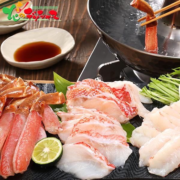 ■スマートフォンでは商品説明に文字数制限があるため、詳しい詳細は必ずパソコン表示で商品説明のご確認をお願い致します！■商品名:海鮮しゃぶしゃぶセット■商品内容:ずわいがにポーション(カナダ産)/8本、赤エビ開き(アルゼンチン産)/8尾、アラ...