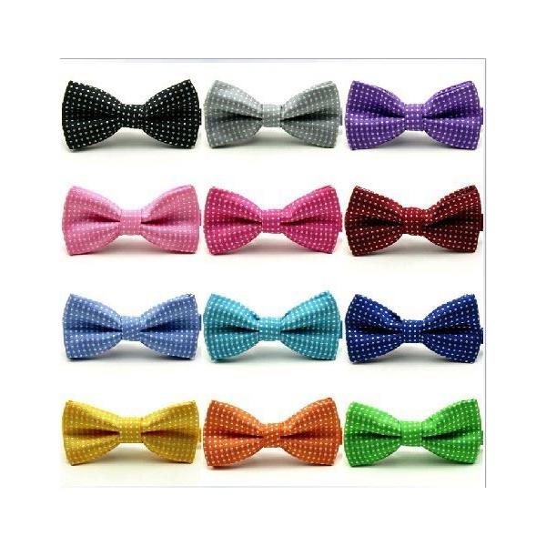 【素材】ポリエステル【カラー】サックス／オレンジ【サイズ】りぼんのおおきさ／10cm×5cm首周り／〜43cm【特徴】ドットの織り生地をを使用した蝶ネクタイです☆プリントではないので、上品感と上質感を感じて頂ける商品です♪首周りの紐はサイズ...