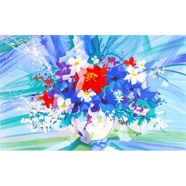 クロード・マルス「花」リトグラフイメージサイズ 345×395mm額付きサイズ 470×610mmED 31/250直筆サイン入りかぶせ箱付きクロード・マルス（CLAUDE　MARS）は、1942年北フランスのピカルディに生まれる。パリの美...