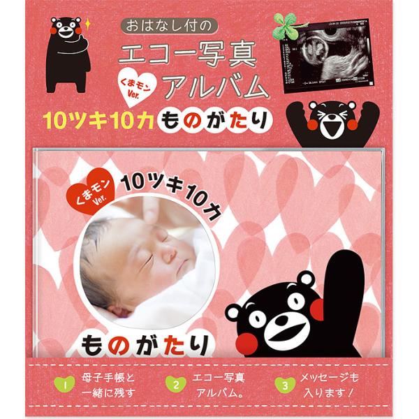 世界でひとつの「ありがとう」を作ろう。世界でひとつの「おめでとう」をつくろう。絵本の中に写真と言葉が入る、感動的なアルバム絵本。出産までの十月十日の記録を誕生写真とエコー写真で綴る、手作りアルバム絵本 『10ツキ10カものがたり』母子手帳と...