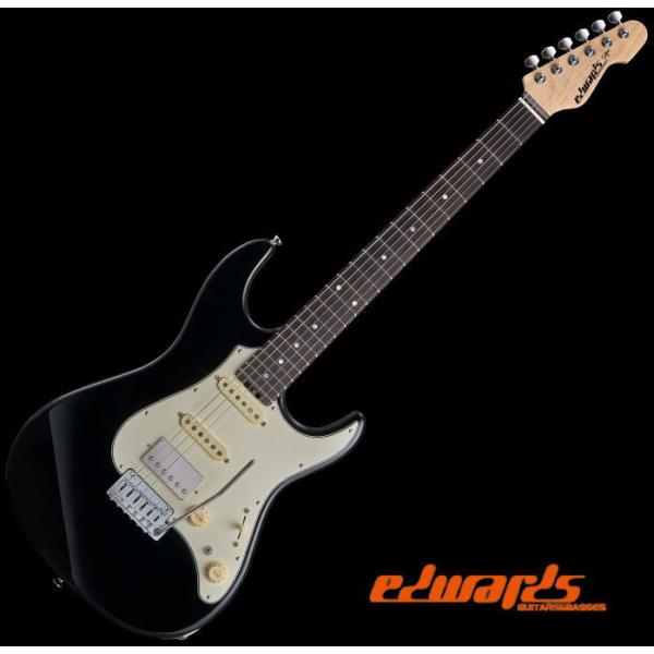 EDWARDSの『スナッパー』モデルです。ピックアップには  ESP SS-100＋(Neck&amp;Middle)＆ESP LH-200＋(Bridge)を搭載。ブリッジピックアップはコイルタップ可能です。また、マスター・トーンのスイッ...