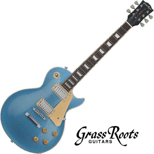 ESPのエントリーシリーズ GrassRoots のエレキギターです。初心者でもそこそこの良い楽器をお探しの方へお薦めの レスポール・スタンダード・タイプのエレキギターです。