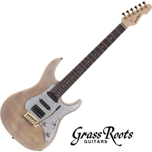 ESPのエントリーシリーズ GrassRoots のエレキギターです。テクニカル系ギタリストに人気のSnapperスタイル　シングルコイルx2 ハムバッカーx1です。リアのピックアップはコイルタップ可能です。（トーンポットがスイッチになって...