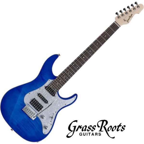 ESPのエントリーシリーズ GrassRoots のエレキギターです。テクニカル系ギタリストに人気のSnapperスタイル　シングルコイルx2 ハムバッカーx1です。リアのピックアップはコイルタップ可能です。（トーンポットがスイッチになって...