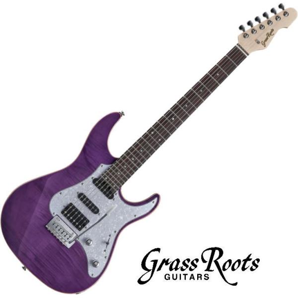 ESPのエントリーシリーズ GrassRoots のエレキギターです。テクニカル系ギタリストに人気のSnapperスタイル　シングルコイルx2 ハムバッカーx1です。リアのピックアップはコイルタップ可能です。（トーンポットがスイッチになって...