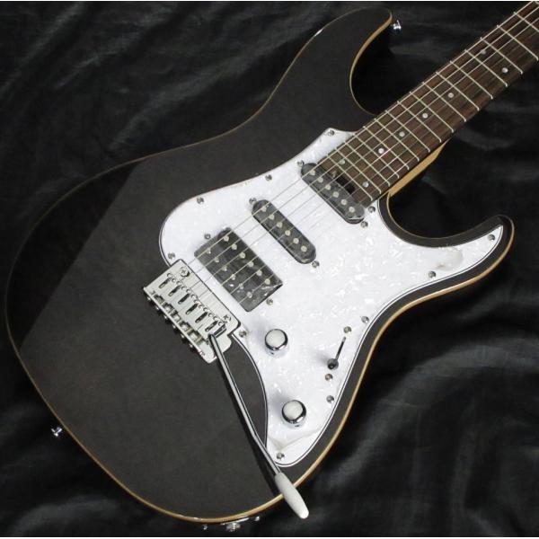 ESPのエントリーシリーズ GrassRoots のエレキギターです。テクニカル系ギタリストに人気のSnapperスタイル　シングルコイルx2 ハムバッカーx1です。リアのピックアップはコイルタップ可能です。（トーンポットがスイッチになって...