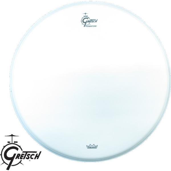 Gretschの純正ドラム打面用ヘッド。多くのGretschスネアドラム出荷時の標準装備ヘッドです。『購入時のサウンド』を再現するためにはオリジナルのヘッドは必需品です！！