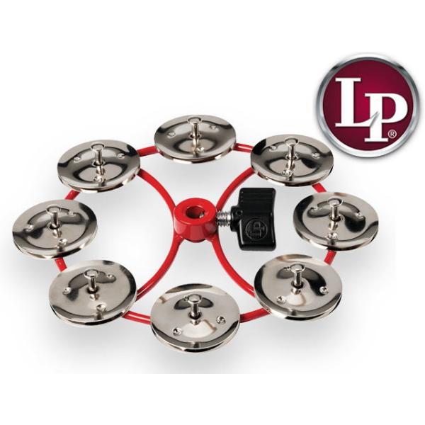 LP CityシリーズのHi-Hat Jingle Ring はハイハットのプルロッドに簡単に取り付けられ、演奏に即座にジングル効果を加えます。信じられないほど軽量で、ペダルの反応には影響しません。※ジングル二列バージョン LP191NYD...