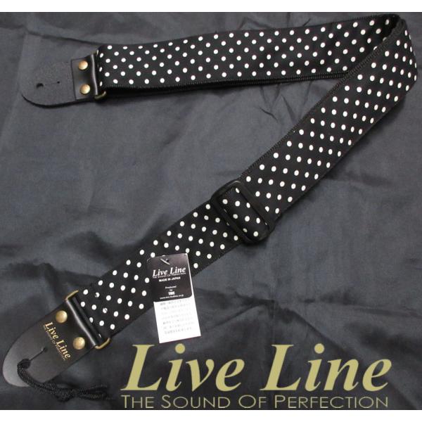 女性に人気の水玉模様！！ライブラインの50mm幅ストラップは、飽きのこない定番柄はもちろん、ファッションと同じくその年のトレンドを押さえた柄をセレクトしています。常に新柄が登場する反面、1シーズンで製造終了となる柄もございます。ストラップも...