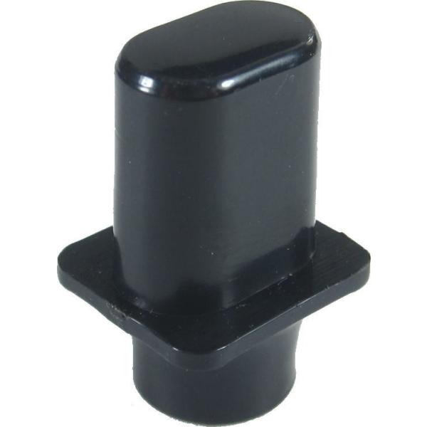 テレキャスター・タイプのレバー・スイッチ・ノブです。1956年中期以降の角型のトップ・ハット・スタイルです。※国産パーツ等のミリ規格用セレクタースイッチノブ。